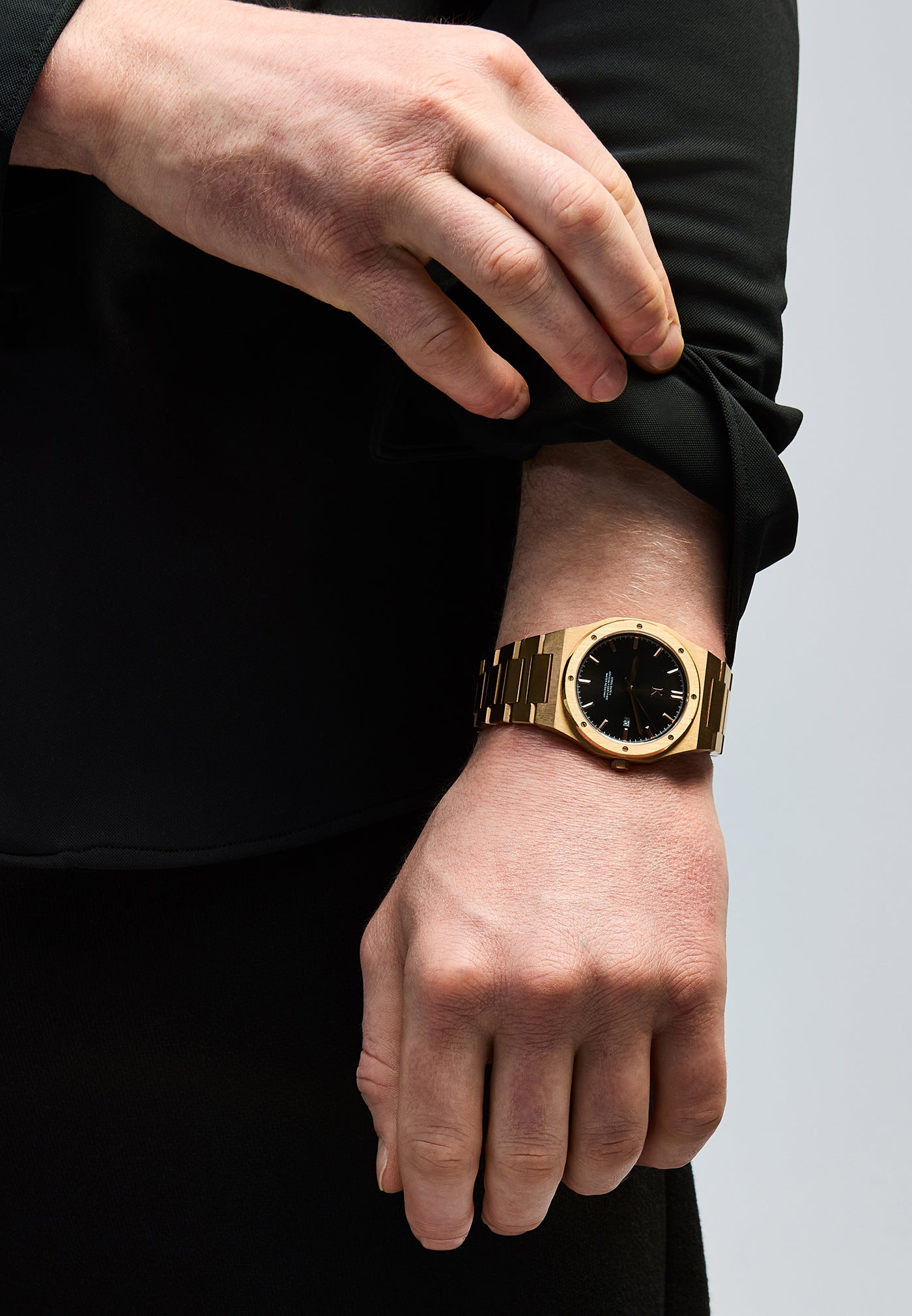 Steel-Date II Bronze Gold Watch — Kroosman® Official Men's store